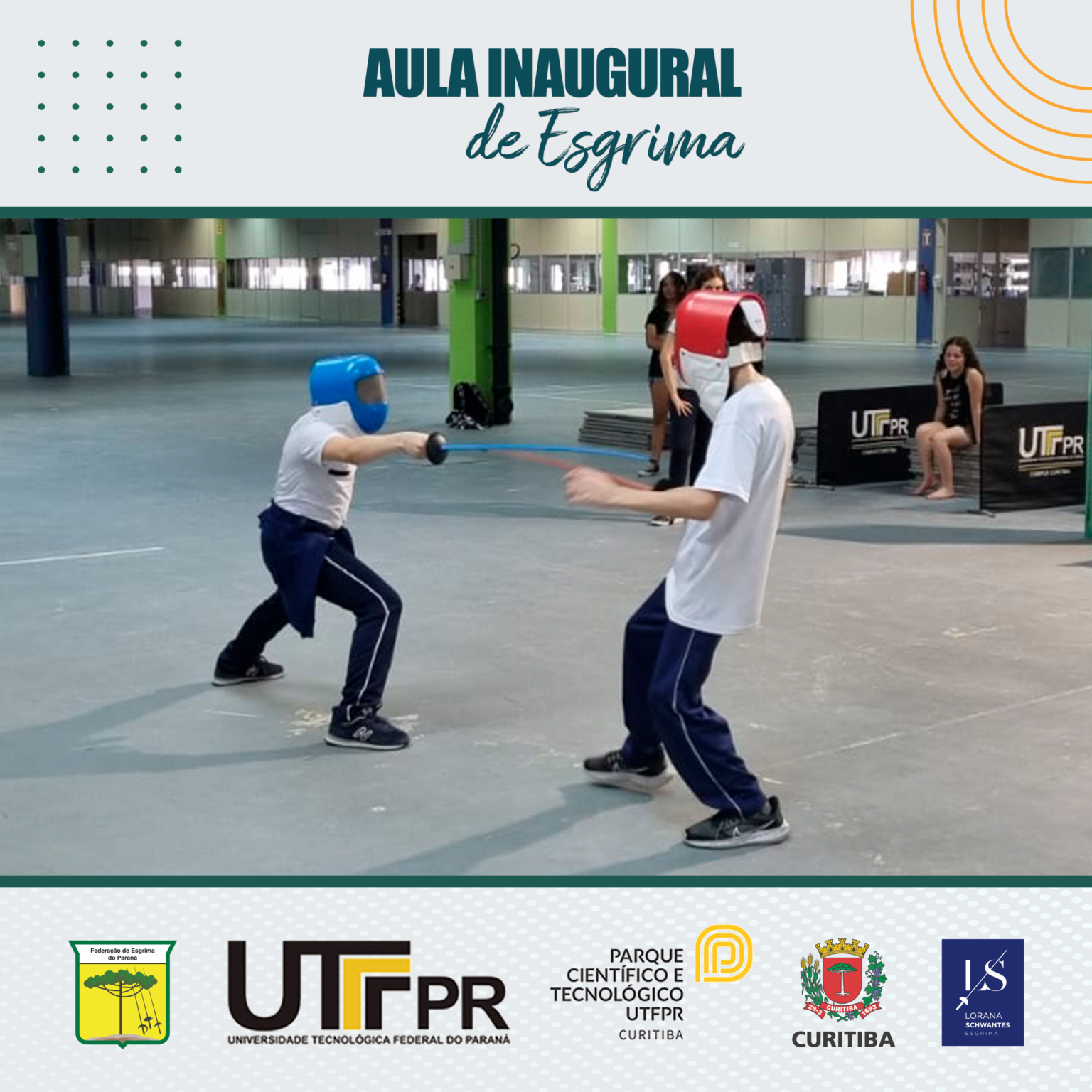 Aulas Gratuitas de Esgrima – Federação de Esgrima do Paraná